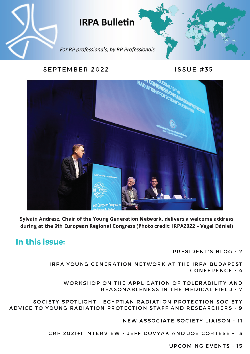 IRPA - INTERNATIONAL RADIATION PROTECTION ASSOCIATION